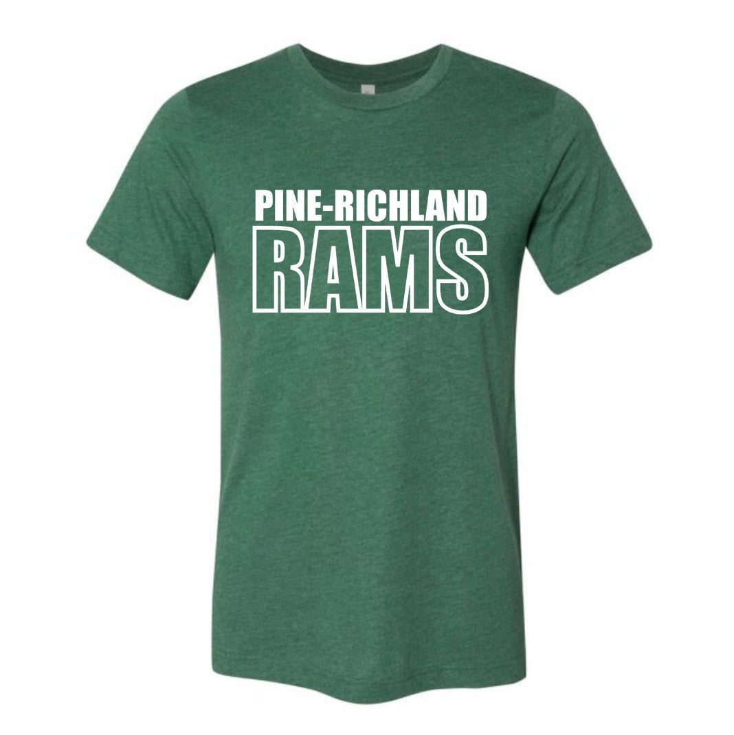 pine richland rams logo